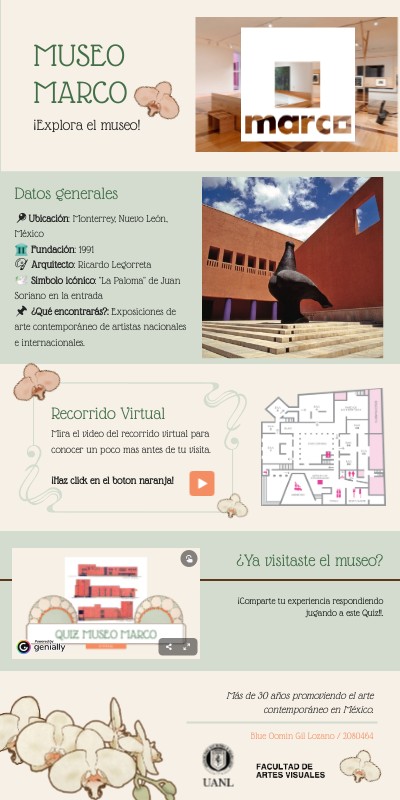 MUSEO MARCO_Blue Oomin | Genially