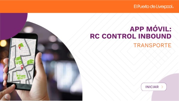 App móvil: RC Control Inbound | Genially