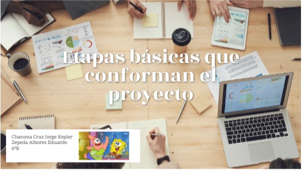 Etapas básicas que conforman el proyecto | Genially