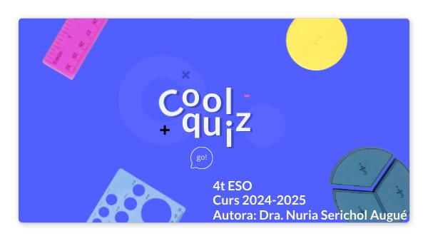 Cool quiz 4tESO | Genially