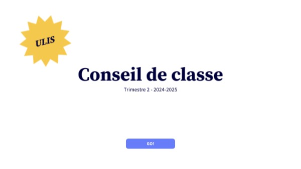 Présentation T2 2024-2025 | Genially