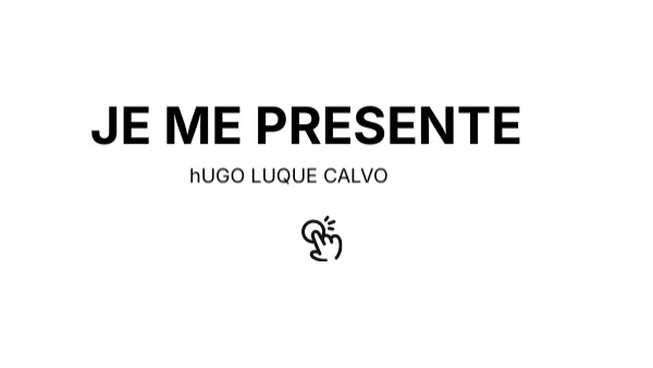 JE ME PRESENTE | Genially
