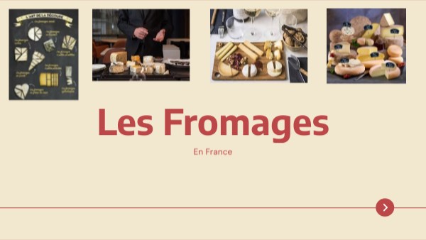 Les Fromages | Genially