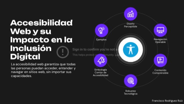 Accesibilidad Web y su Impacto en la Inclusión Digital | Genially