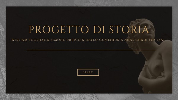 progetto di storia | Genially