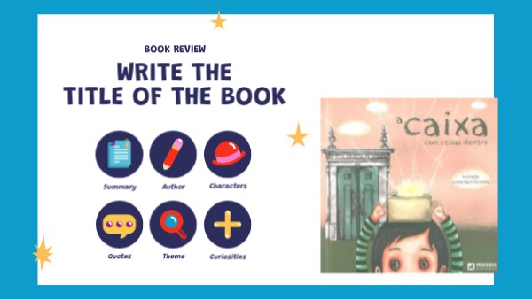 Write thetitle of the book | Genially