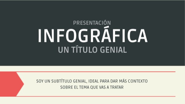 Presentación infográfica | Genially
