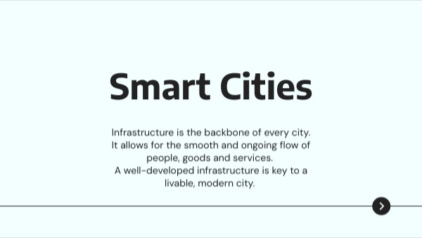 Smart Cities | Genially