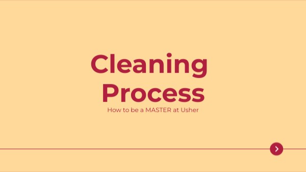 Cleaning Process | Genially