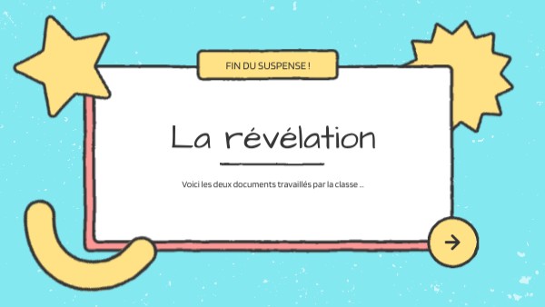La révélation | Genially