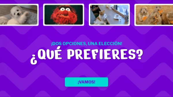 Juego qué prefieres | Genially