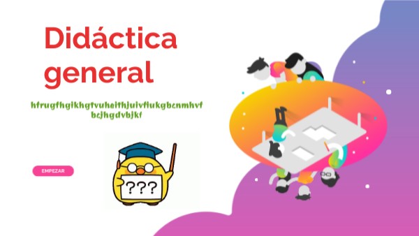Didáctica general | Genially