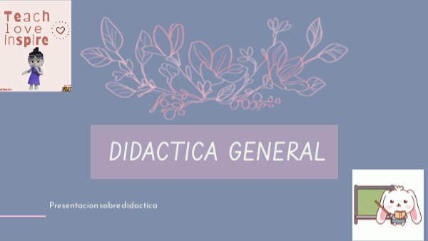 Didactica general | Genially