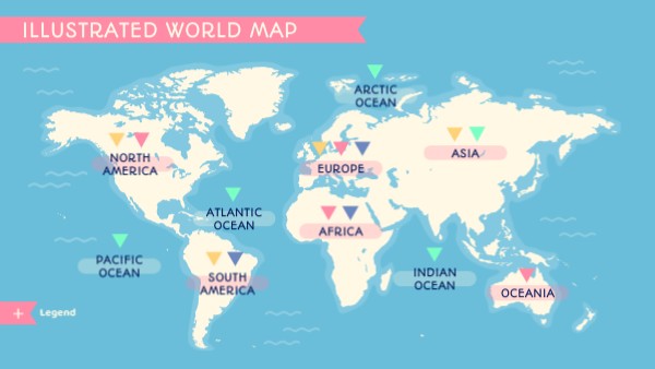 Carte du monde intéractive Mélyss, Léonnie, Jade | Genially