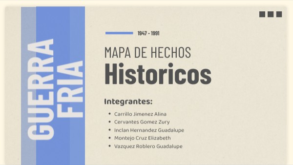 GUERRA FRIA | Genially