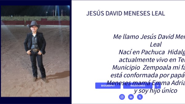 JESÚS DAVID MENESES LEAL | Genially