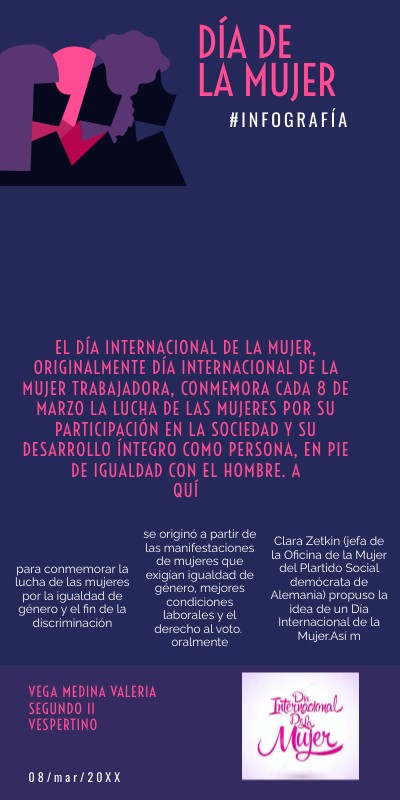 DÍA DE LA MUJER | Genially