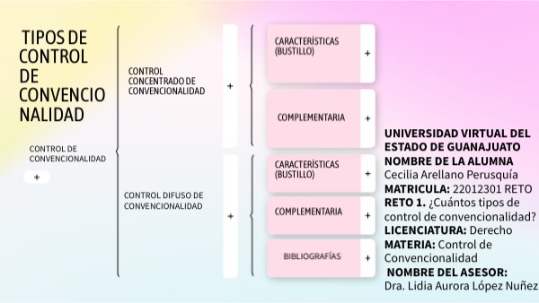 tipos de control de convencionalidad | Genially