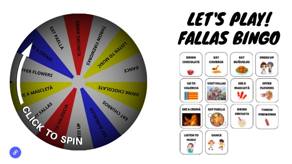 let's play! fallas bingo | Genially