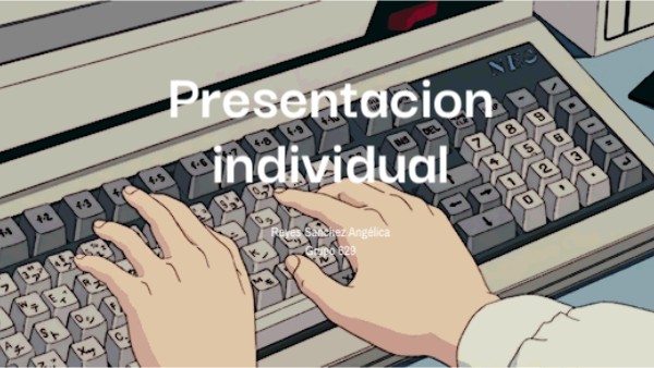 Presentacion individual | Genially