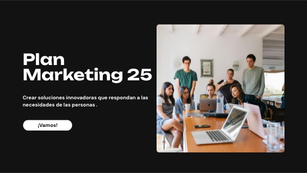 Plan Marketing 25 | Genially