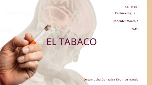 el tabaco | Genially