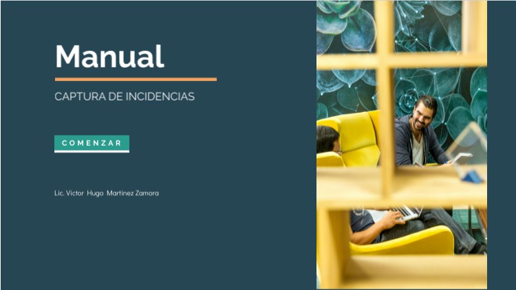 Manual de captura de incidencias | Genially