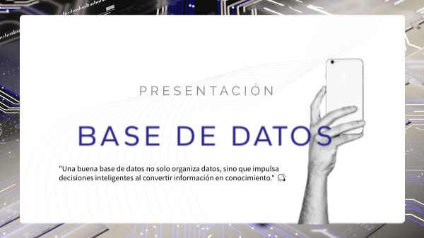 Base de Datos | Genially