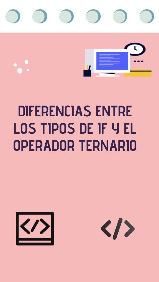 diferencias entre los tipos de if y el operador ternario | Genially