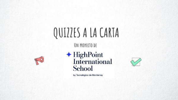 QUIZZES A LA CARTA | Genially