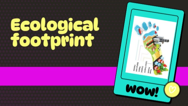 Ecological footprint | Genially