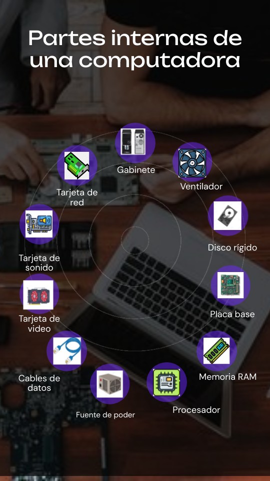 Partes internas de una computadora | Genially