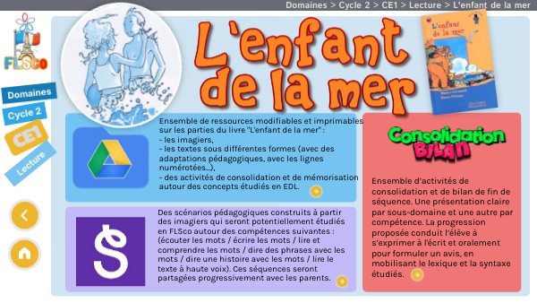 CE1 - L'enfant de la mer | Genially