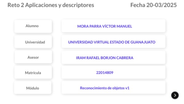 Reto 2 Aplicaciones y descriptores | Genially