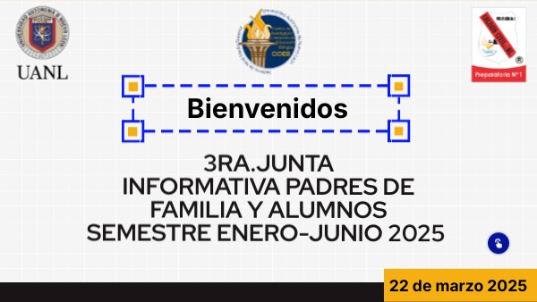 3ra.Junta Informativa Padres de Familia y Alumnos Semestre Enero-Junio 2025 | Genially