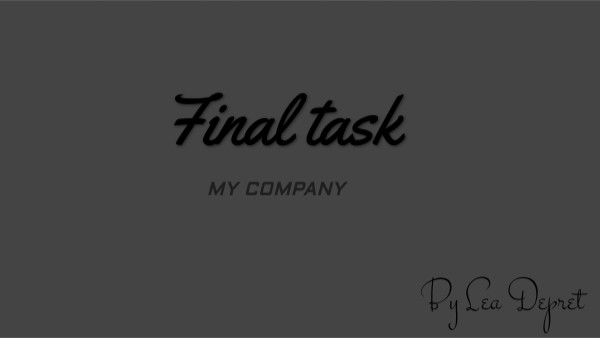 Final task | Genially
