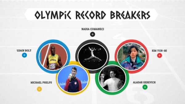 Olympic record breakers | Genially