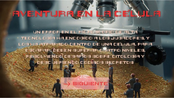 AVENTURA EN LA CÉLULA | Genially