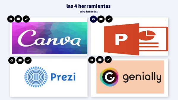 las 4 herramientas | Genially