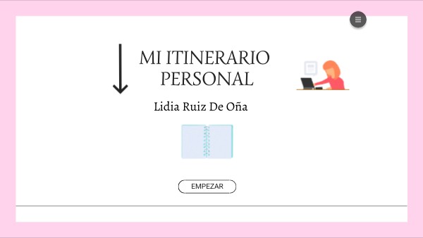 Mi Itinerario personal - Lidia Ruiz de Oña | Genially