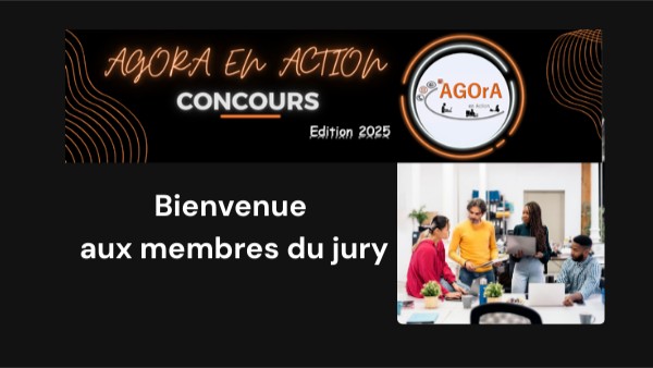 Bienvenue aux membres du jury | Genially