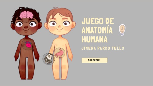 Juego de anatomía humana | Genially