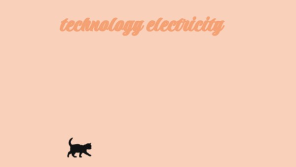 technology electricity | Genially