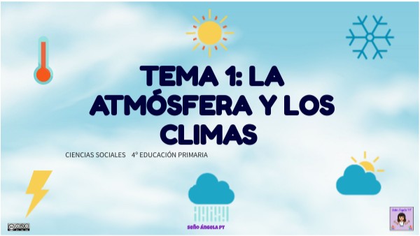 TEMA 1: LA ATMÓSFERA Y LOS CLIMAS.CIENCIAS SOCIALES | Genially
