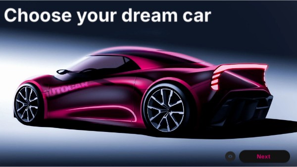 Choose your dream car | Genially