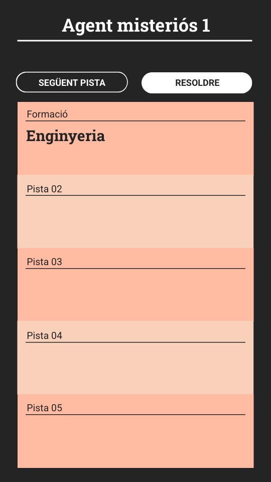 Agent misteriós 1 | Genially