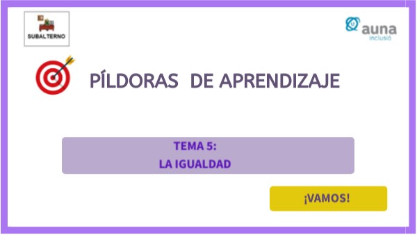 SUB P.A TEMA 5 | Genially