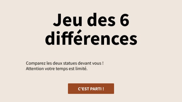 Jeu des 6 différences | Genially