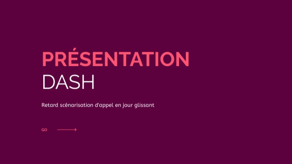 présentation dash | Genially
