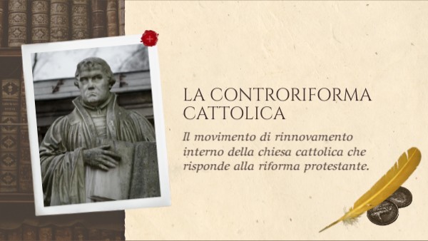 LA CONTRORIFORMA CATTOLICA | Genially